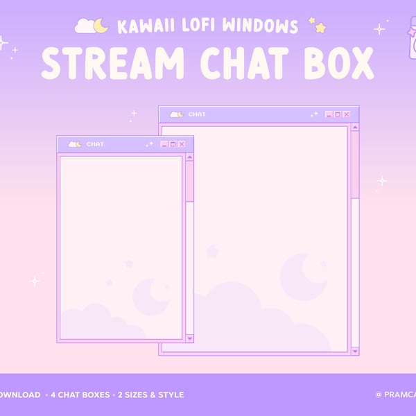 Twitch Chat Box Retro - Etsy