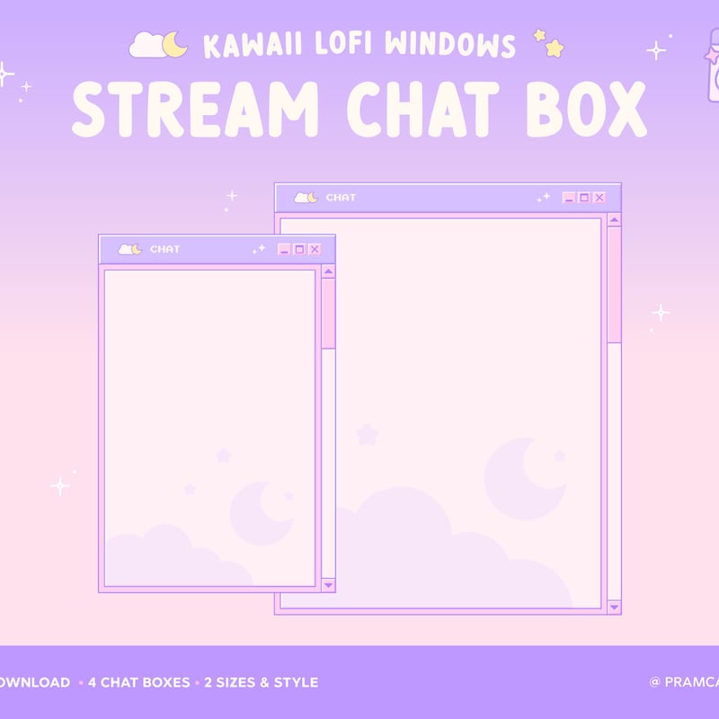 Windows Twitch Overlay - Etsy