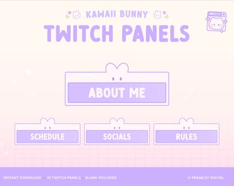 30 X Twitch Panels Cute Unicorn Twitch Panels Unicorn - Etsy