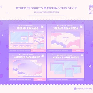 Animated Stream Screens X5, Twitch Overlay, Retro Lofi Kawaii Windows ...