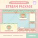 Lofi Kawaii Windows Stream Package, Animated Twitch Overlay ...