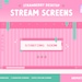 Strawberry Stream Starting Soon, Twitch Overlay Animated Stream Screens ...