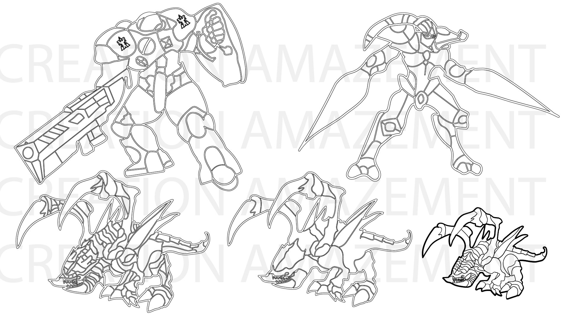 SC2 SVG Marine, Zealot, Zergling, Plus Quotes! - Etsy