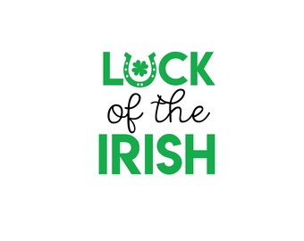 Luck of the Irish, Celtic, Four Leaf Clover, St Patricks Day, Wreath ...