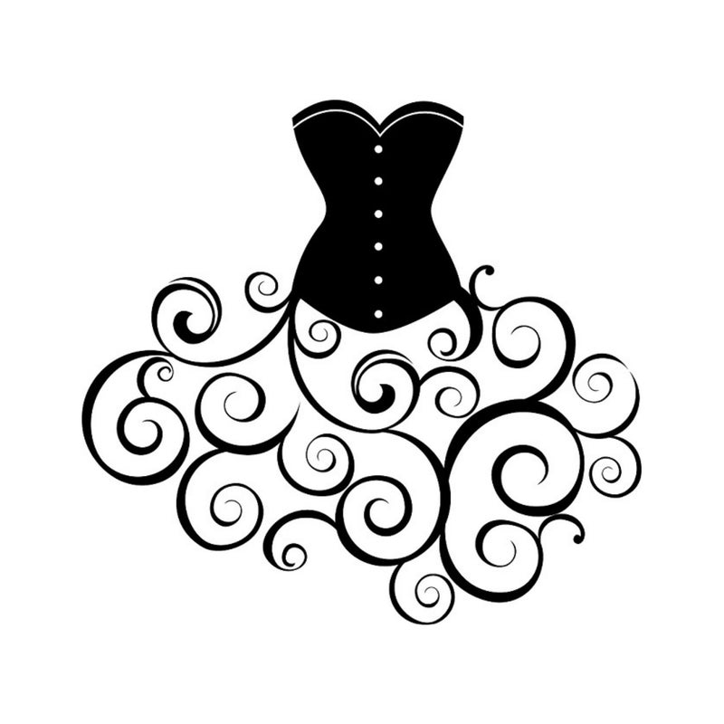 Corset Svg - Etsy