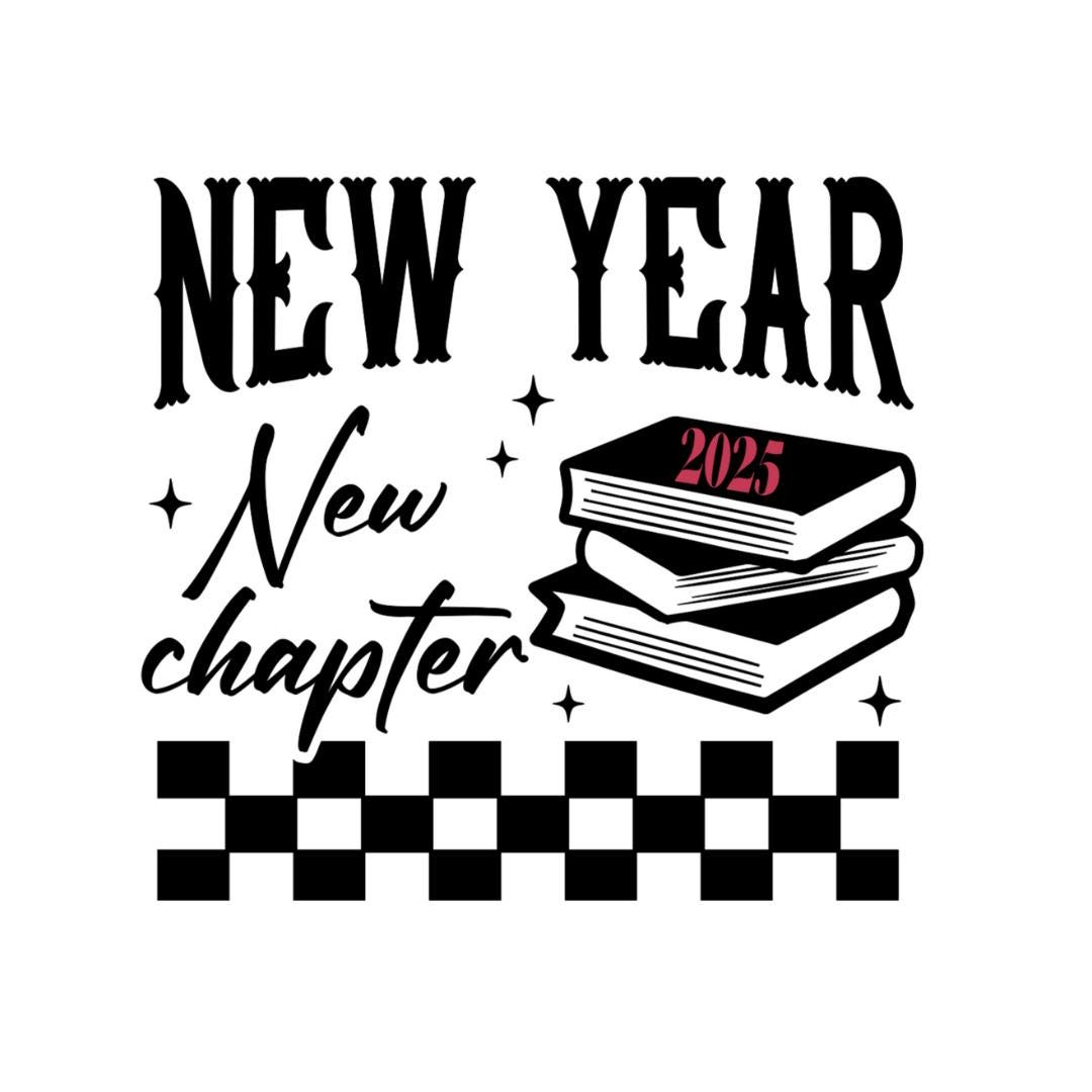 2025 'new Year New Chapter, Digital Download Quote - PNG PDF Jpg - Etsy