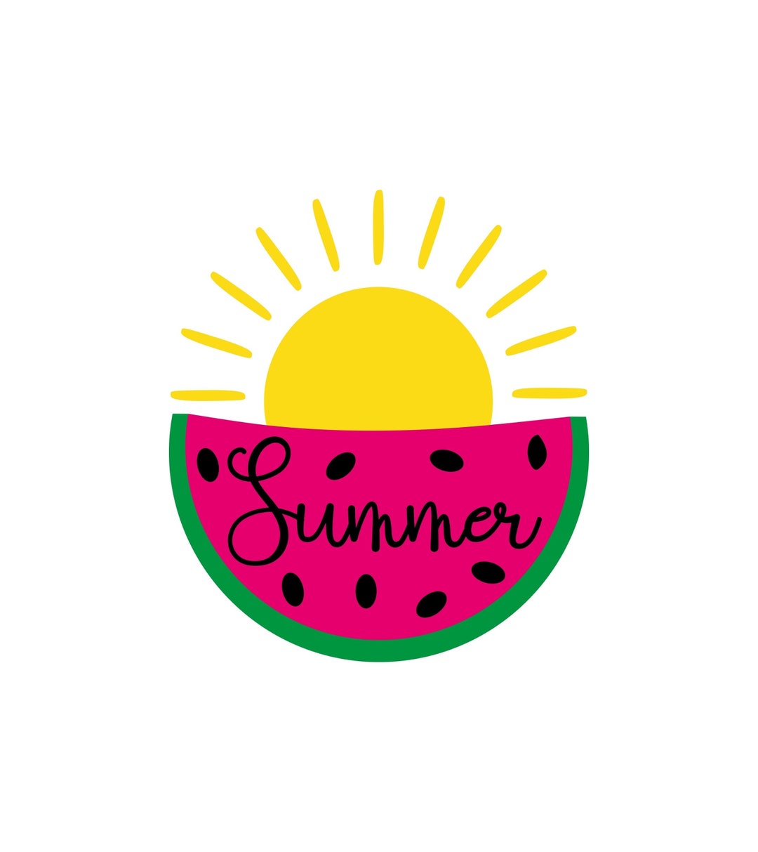 Summer Watermelon SVG Files - Etsy