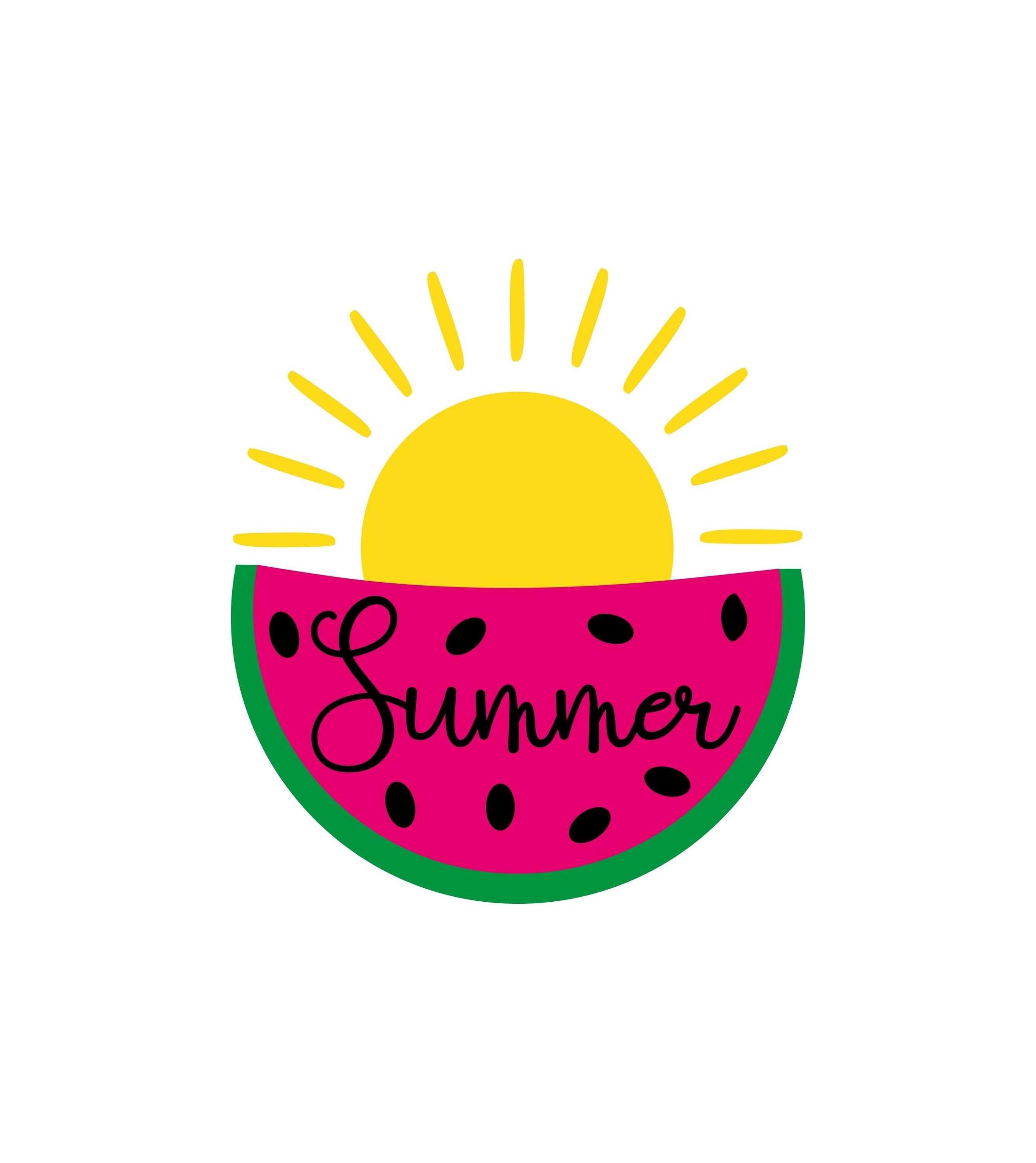 Summer Watermelon SVG Files - Etsy