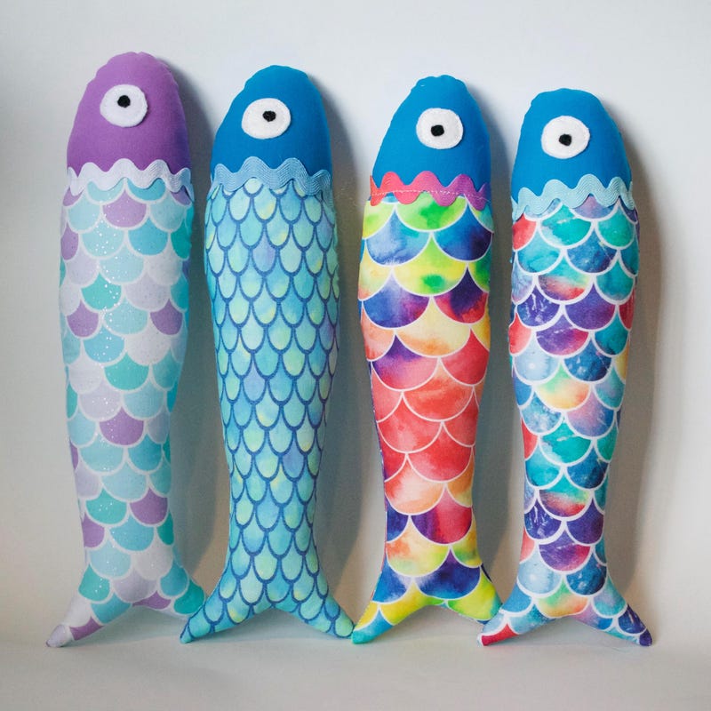 Cat Catnip Fish Toy - Etsy