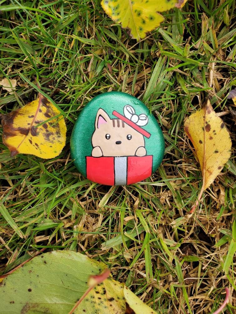 Sweet Surprise! - Hand Painted Rock - Etsy