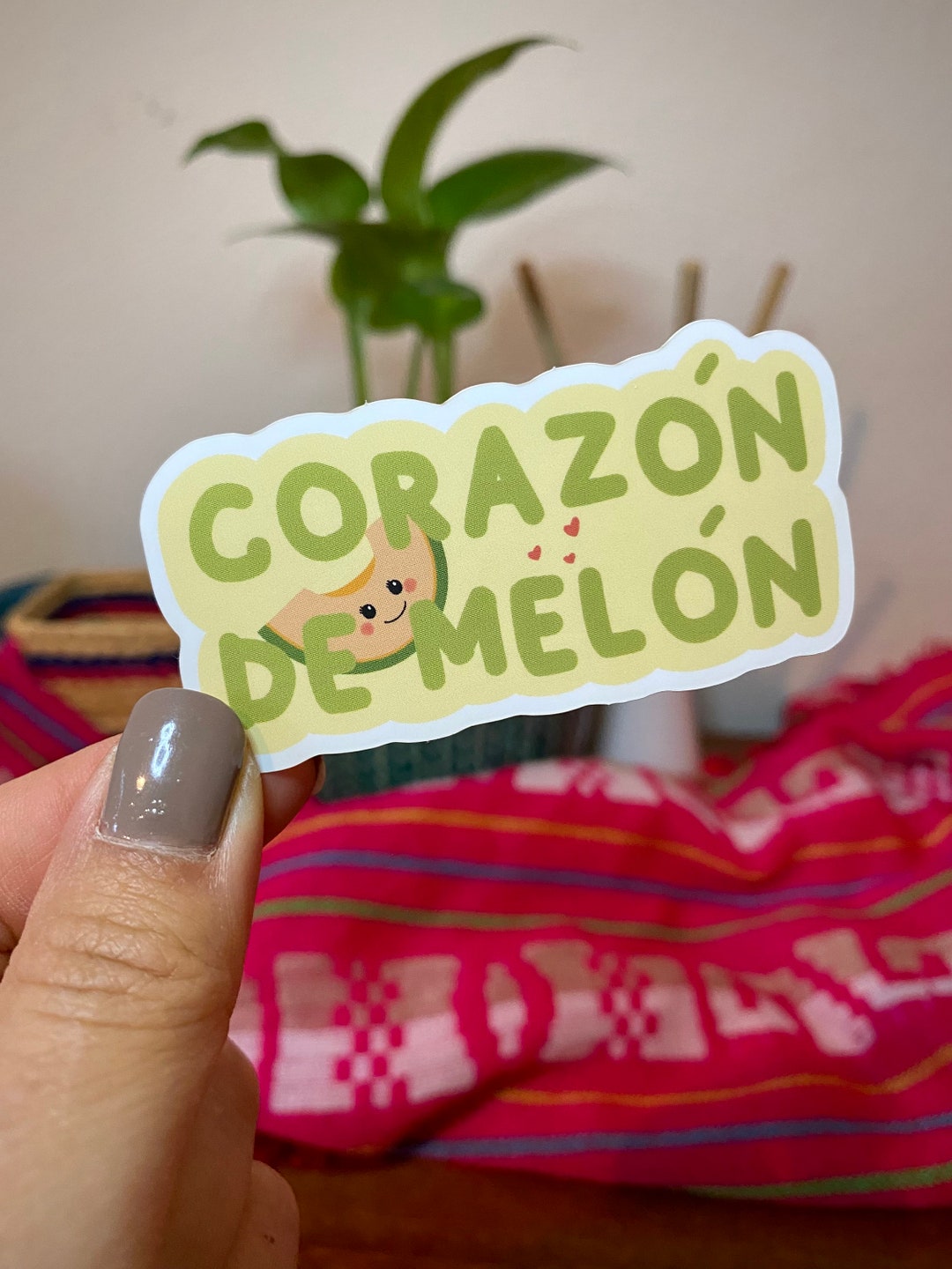 Latina Corazon De Melon Sticker - Mexican Sticker - Latina Decal ...