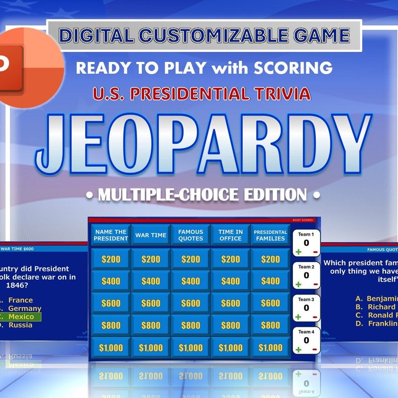 Christmas Jeapordy - Etsy