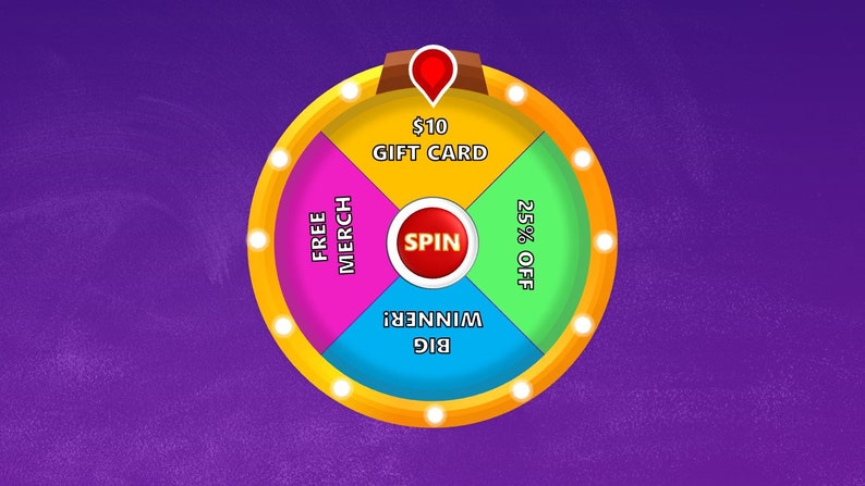 Random Select Digital Prize Wheel - Interactive & Customizable ...