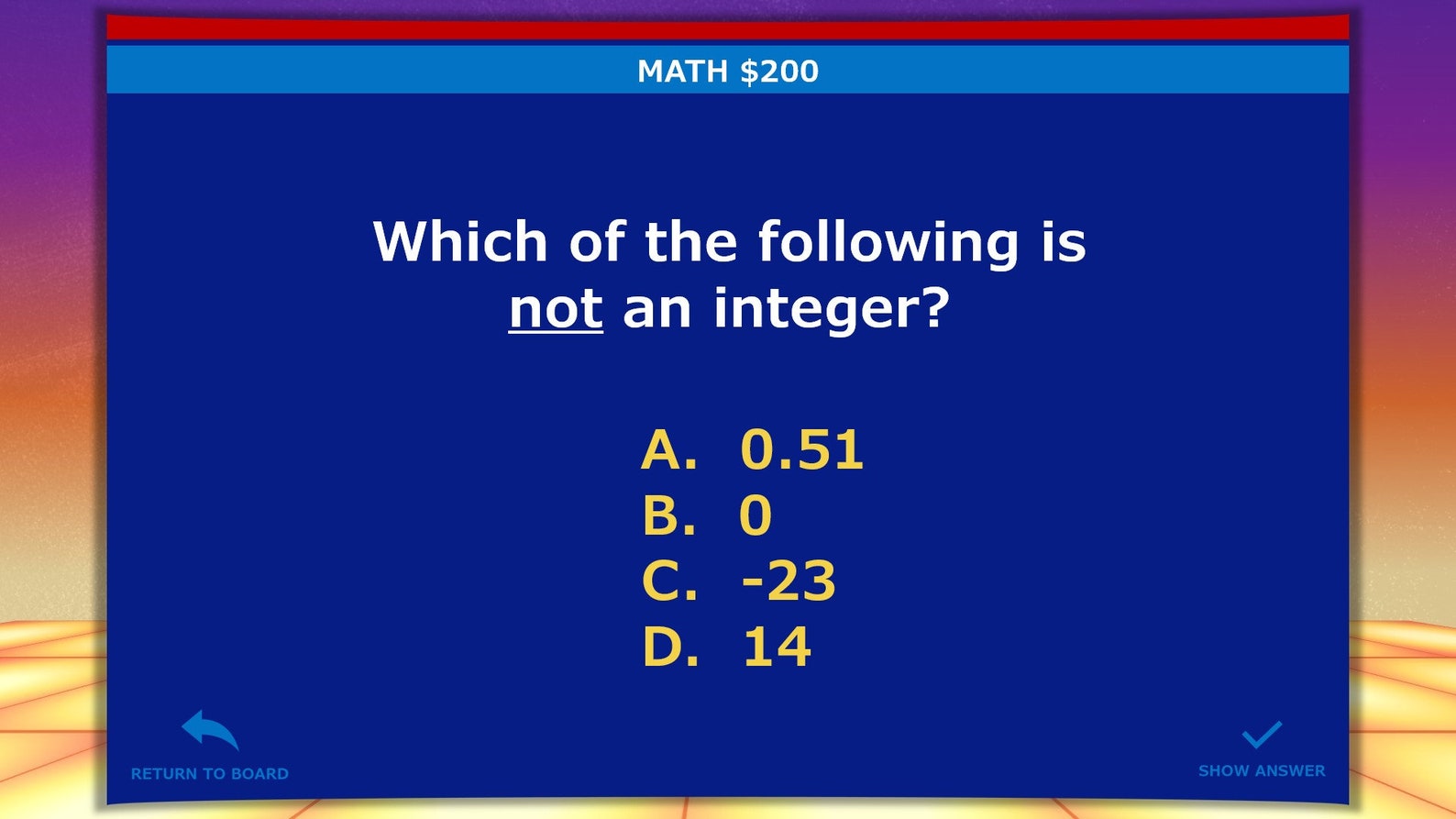 Jeopardy Powerpoint Game - Customizable Template, Ready to Play ...
