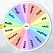 Powerpoint Spinning Wheel: Customizable Classroom Random Student ...
