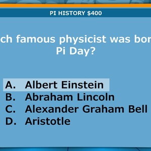 Pi Day Jeopardy Trivia Game: Customizable Powerpoint (digital Learning ...