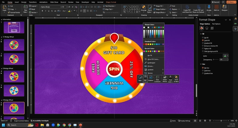 Random Select Digital Prize Wheel - Interactive & Customizable ...