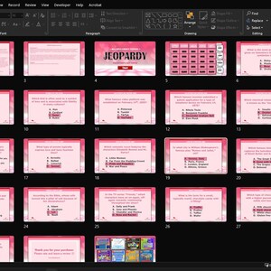 Valentine's Day Trivia - Jeopardy Powerpoint Game With Scoring ...