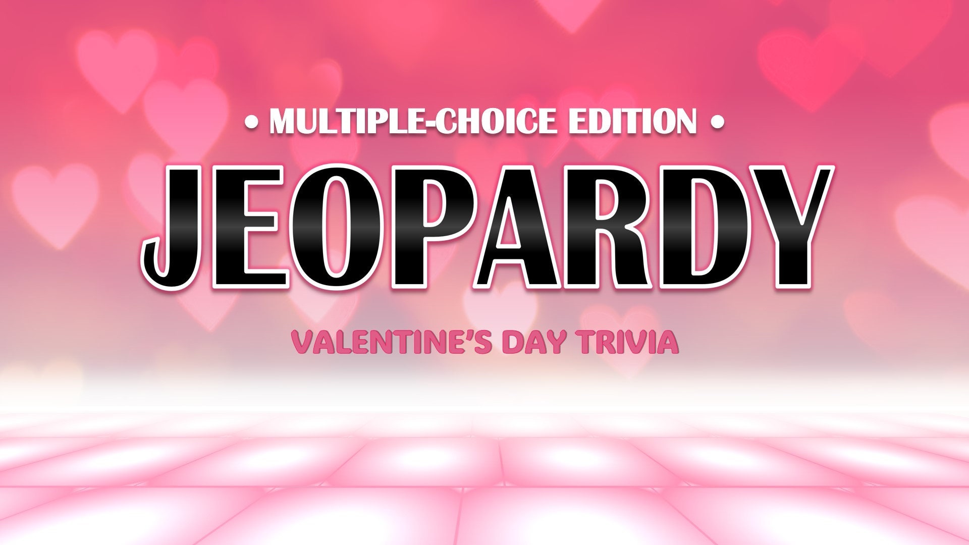 Valentine's Day Trivia Jeopardy Powerpoint Game With Scoring ...
