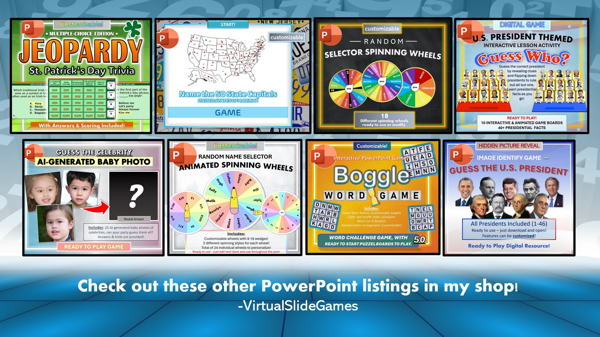 Pi Day Jeopardy Trivia Game: Customizable Powerpoint (digital Learning ...