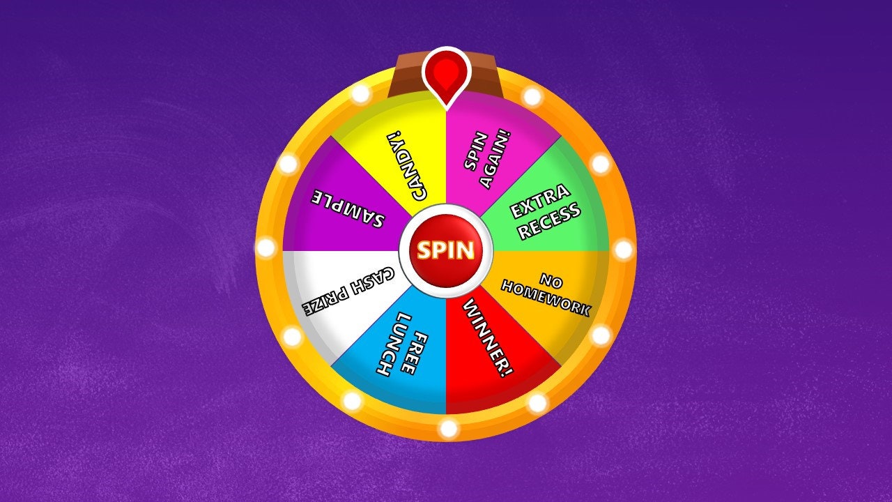 Random Select Digital Prize Wheel - Interactive & Customizable ...