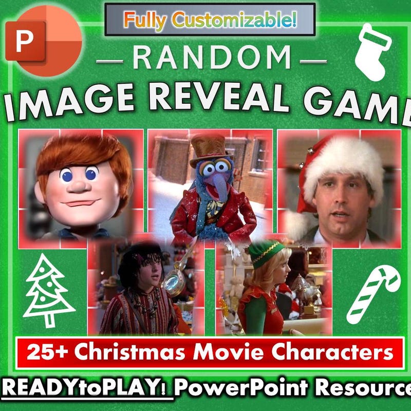 Christmas Movie Jeopardy - Etsy