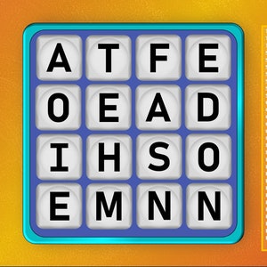 Boggle - Virtual Letter Spelling Word Game With Answers (powerpoint) - Etsy