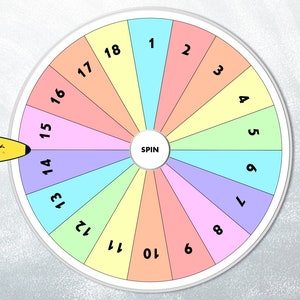 Customizable Random Spinning Wheel Selectors for Microsoft Powerpoint ...