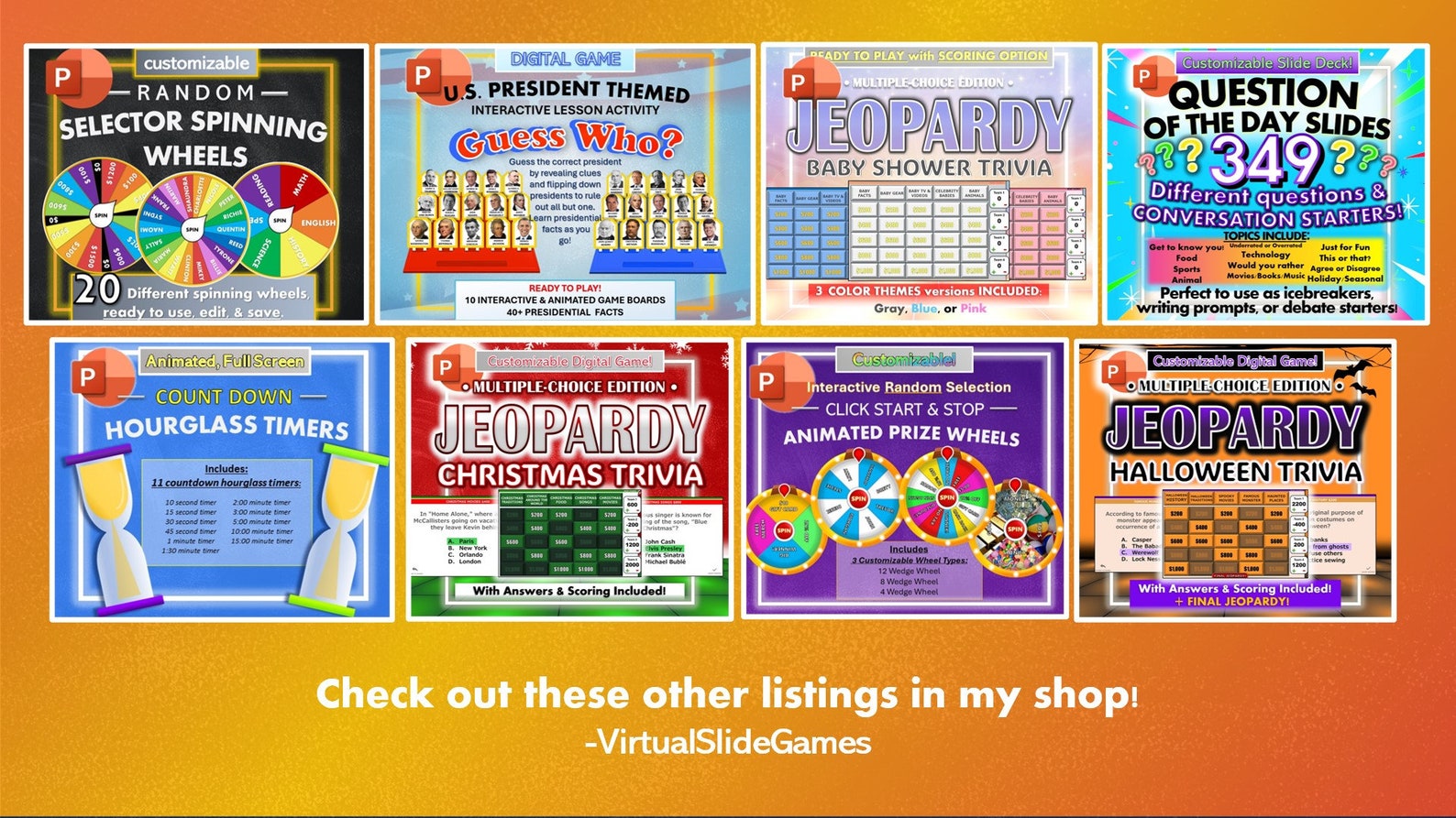 Boggle - Virtual Letter Spelling Word Game With Answers (powerpoint) - Etsy