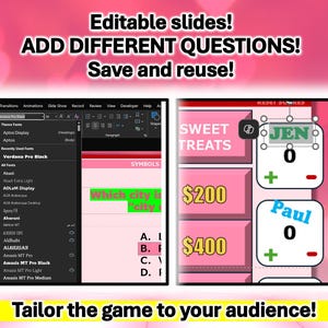 Valentine's Day Trivia - Jeopardy Powerpoint Game With Scoring ...