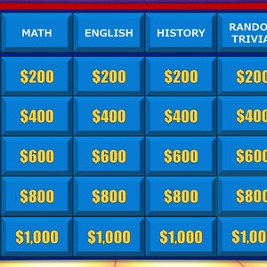 Jeopardy Powerpoint Game - Customizable Template, Ready to Play ...