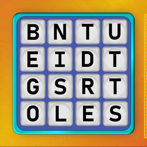 Boggle - Virtual Letter Spelling Word Game With Answers (powerpoint) - Etsy