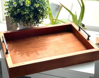 Cherry Wood Tray | Etsy
