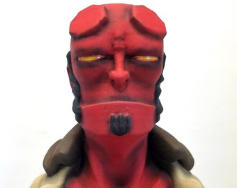 Hellboy Bust - 3D STL Digital - Etsy