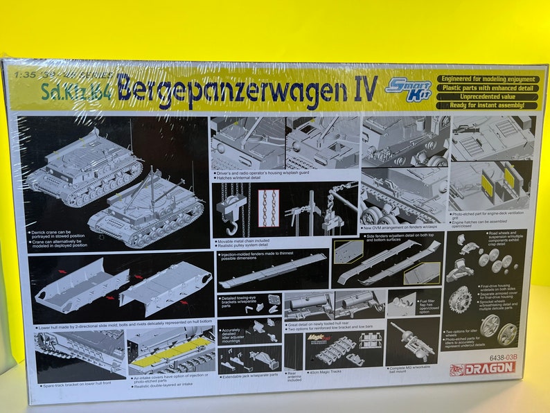 Dragon Models Sd.kfz.164 Bergepanzerwagen IV 1/35th Scale - Etsy