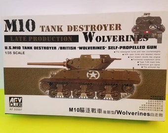 Solido M10 Tank Destroyer 1:50 Scale Diecast Includes Original ...