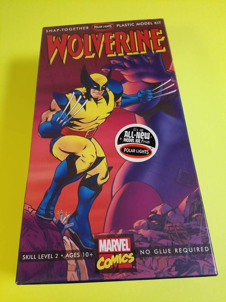 Polar Lights / X-men / Wolverine / Model Kit / 1/8 Scale - Etsy