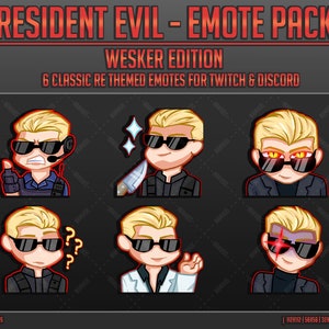 Resident Evil Classic Emotes 2 - Etsy
