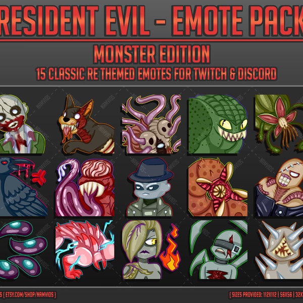 Resident Evil Twitch Overlay - Etsy