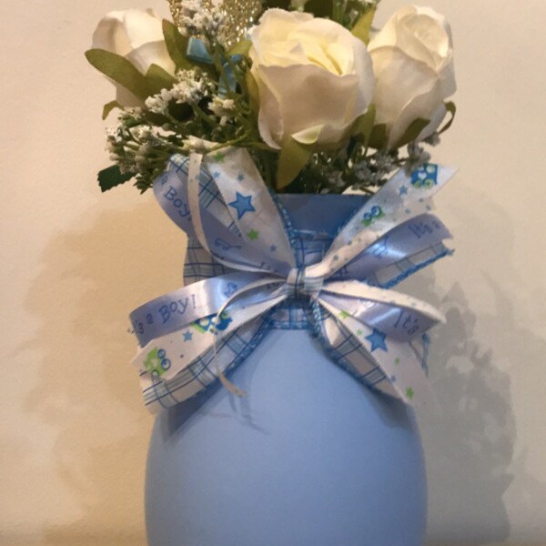 Baby Boy Vase - Etsy