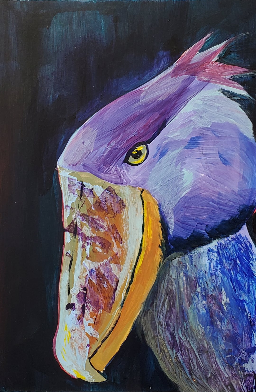 Shoebill Bird Print - Etsy