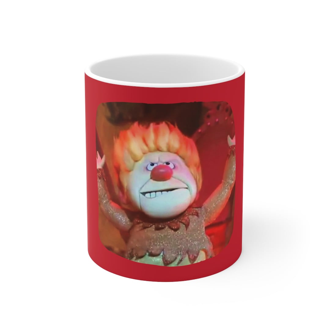 Heat Miser Red Ceramic Mug 11oz. - Etsy