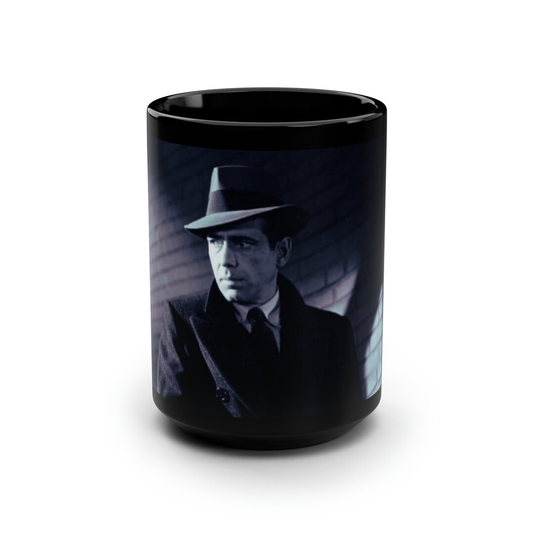 Sam Spade the Maltese Falcon Black Mug, 15oz - Etsy