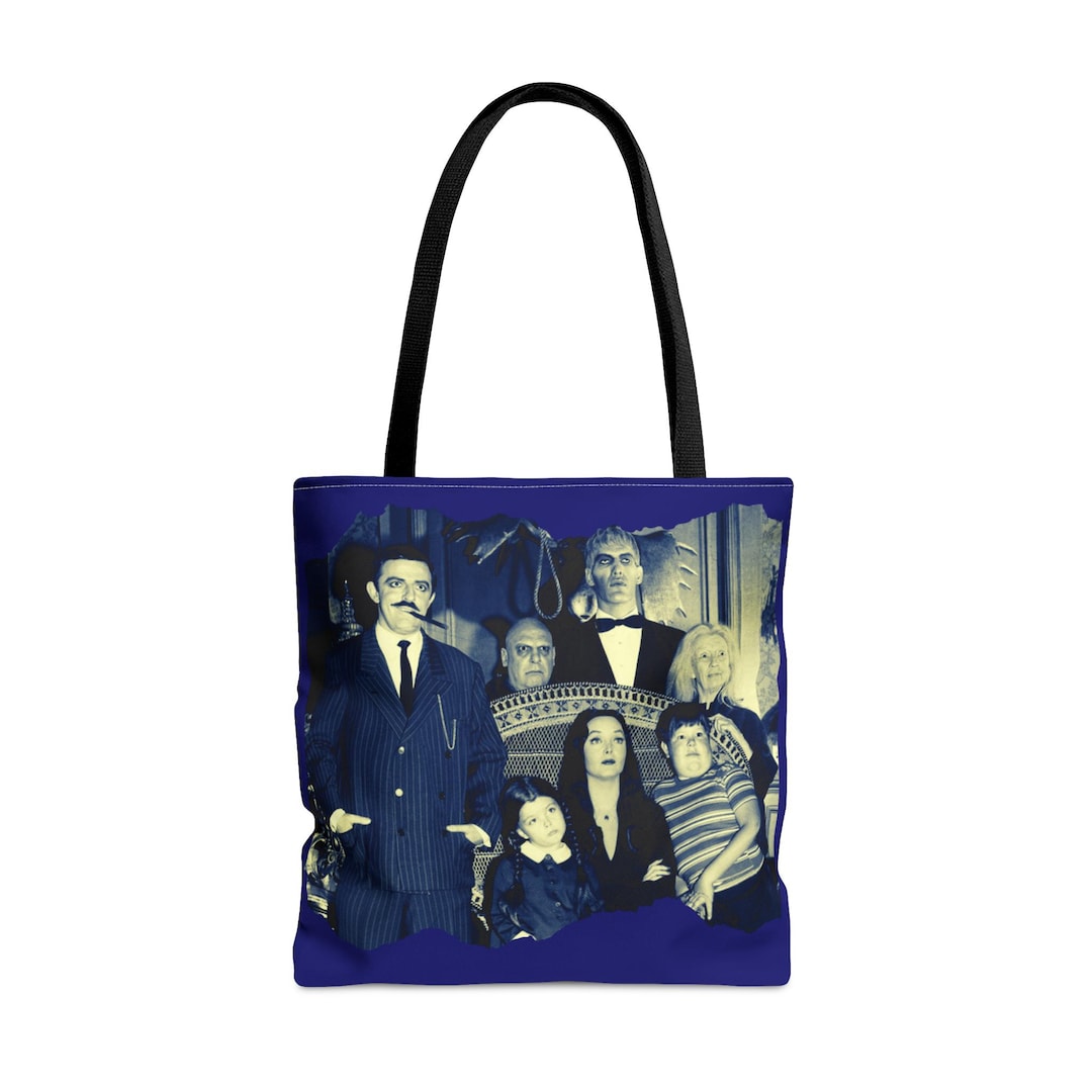 The Addams Family Original Series Midnight Blue Tote Bag - Etsy