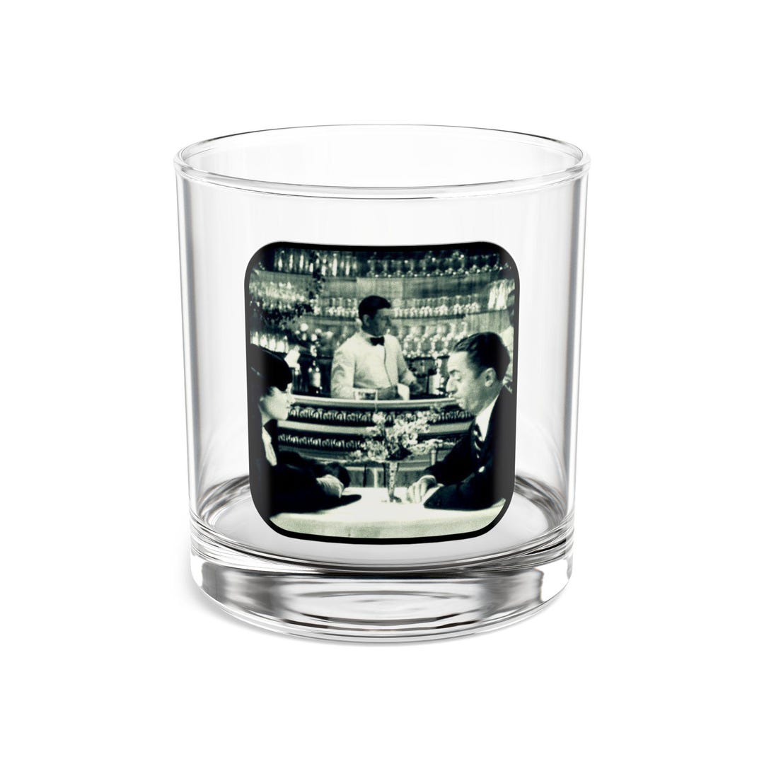 Nick and Nora Charles the Thin Man Rocks Glass, 10oz - Etsy