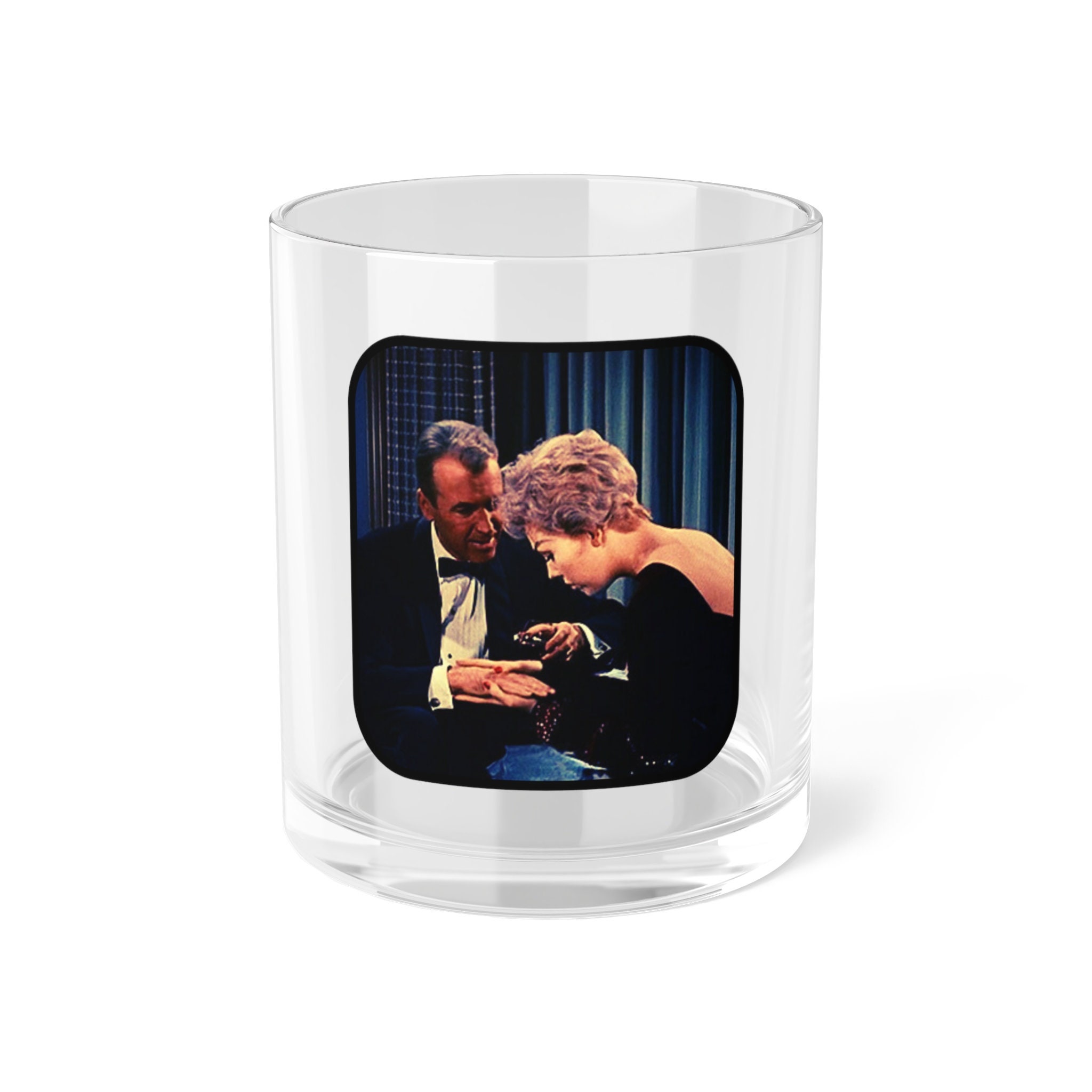 James Stewart and Kim Novak Bell Book and Candle Bar Glass - Etsy