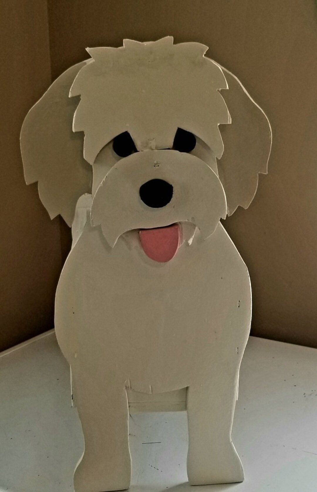 Dog/pet Planter Dog Flower Box Cavachon Planter - Etsy