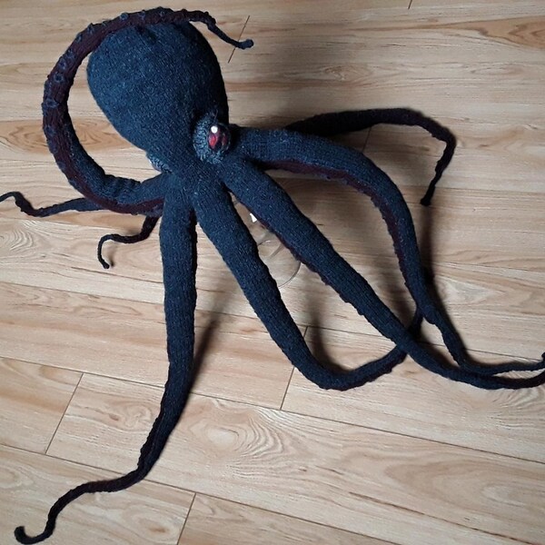 Goth Octopus - Etsy