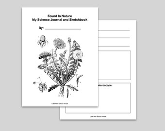 Science Sketchbook - Etsy