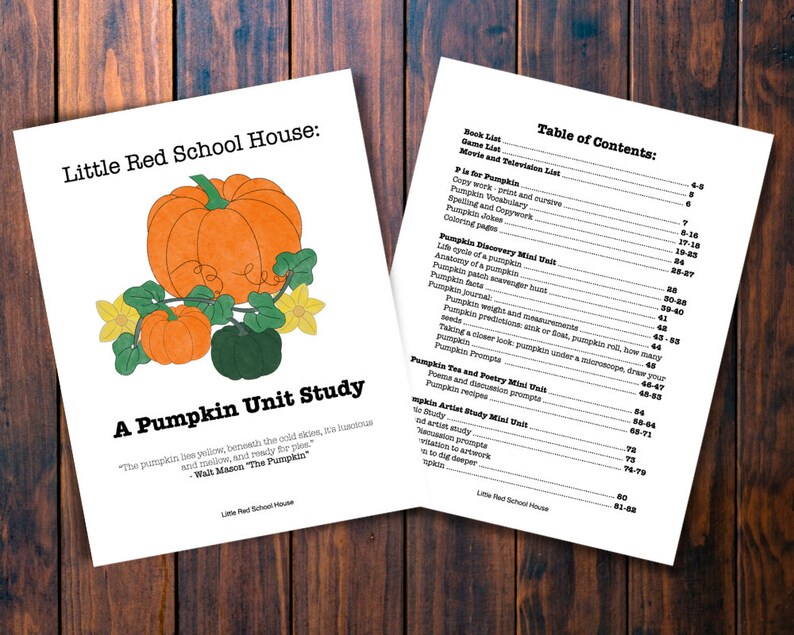 Autumn Unit Study, Pumpkin Unit Study, Fall Unit Study, Artist Study ...